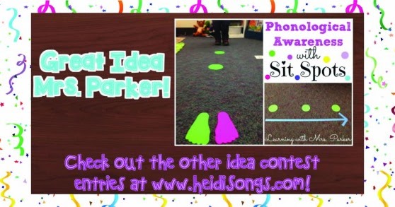 Fun With CVC Words: Phonological Awareness with Sit Spots!