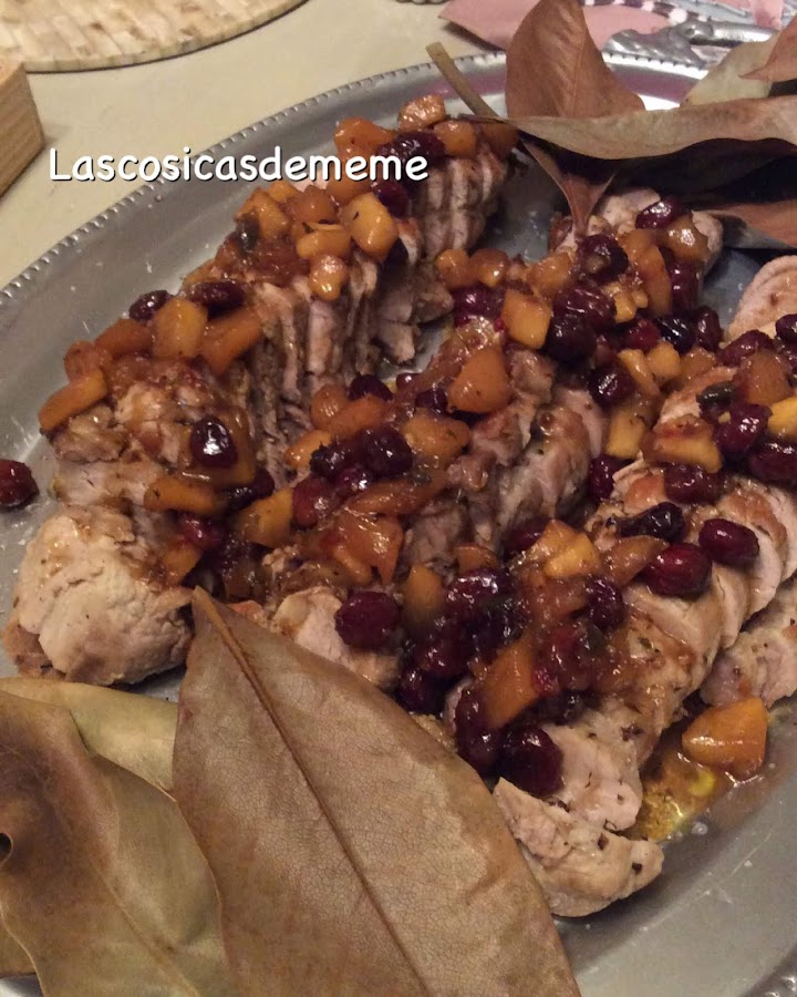 SOLOMILLO TRENZADO CON GUARNICIÓN DE MANZANAS Y CRUJIENTE DE BEICON ...