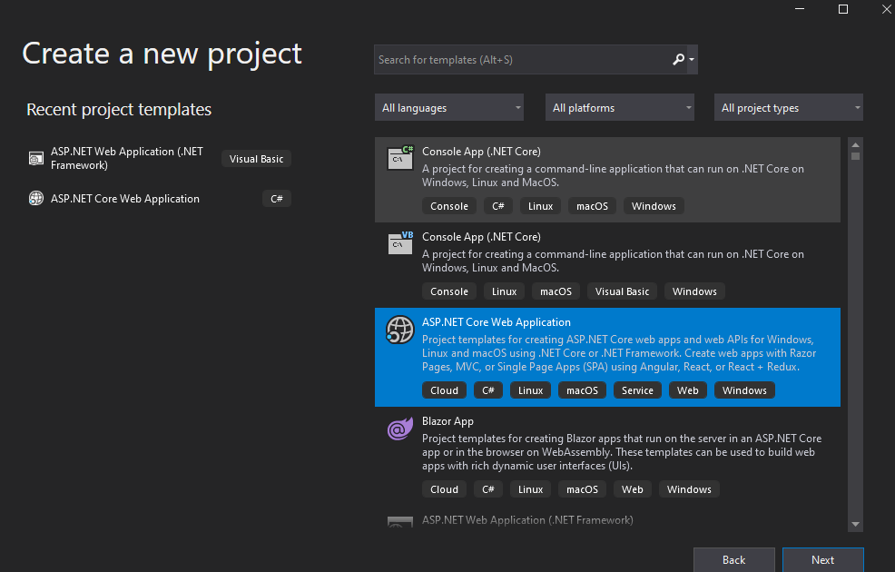 Dev Help: Create Docker Image with Simple .NET Core MVC Web App and Upload to AWS Elastic ...