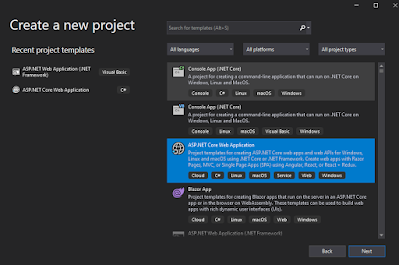 Dev Help: Create Docker Image with Simple .NET Core MVC Web App and ...