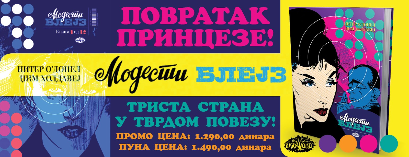 Striposlavija: Modesti Blejz - Devojka sa Balkana (Blic)