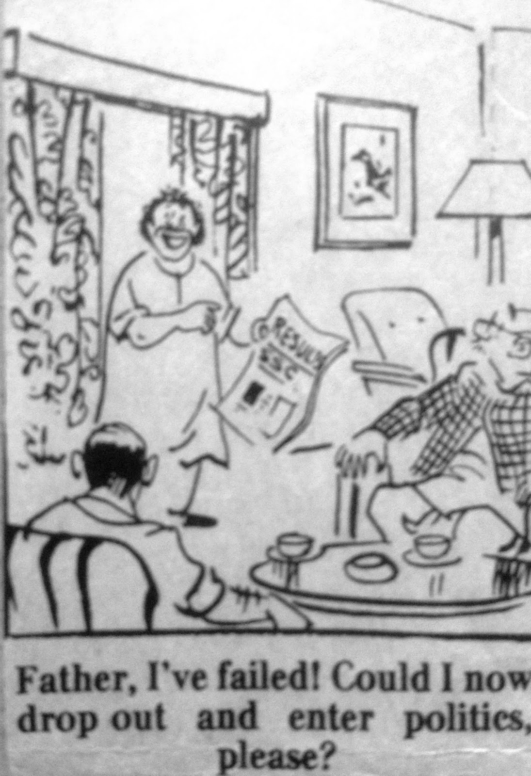 R.K. Laxman's Cartoons: School & College Syllabus & Studies