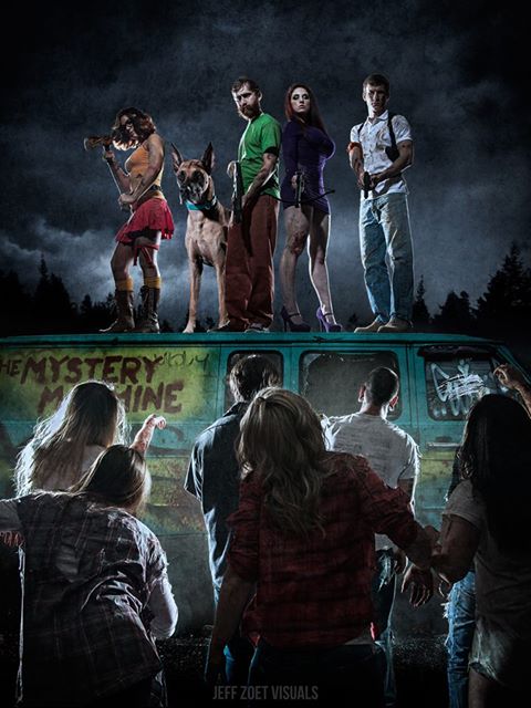 Revolution Dead Jeff Zoet Visuals With Scooby Doo Re Imagined For A Zombie World