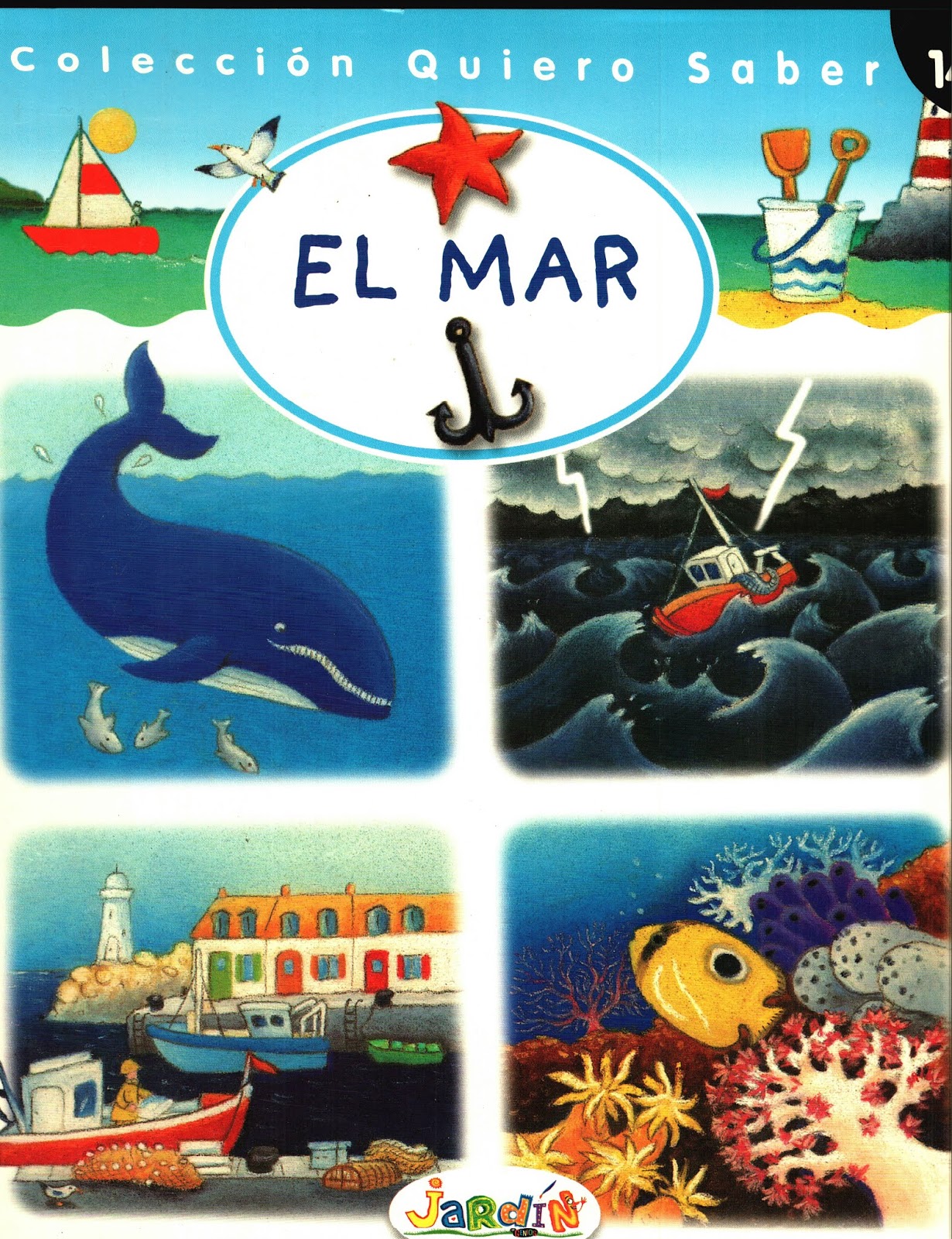Caleta de cara al mar: LIBRO PARA NIÑOS EL MAR (COLECCIÓN QUIERO SABER)