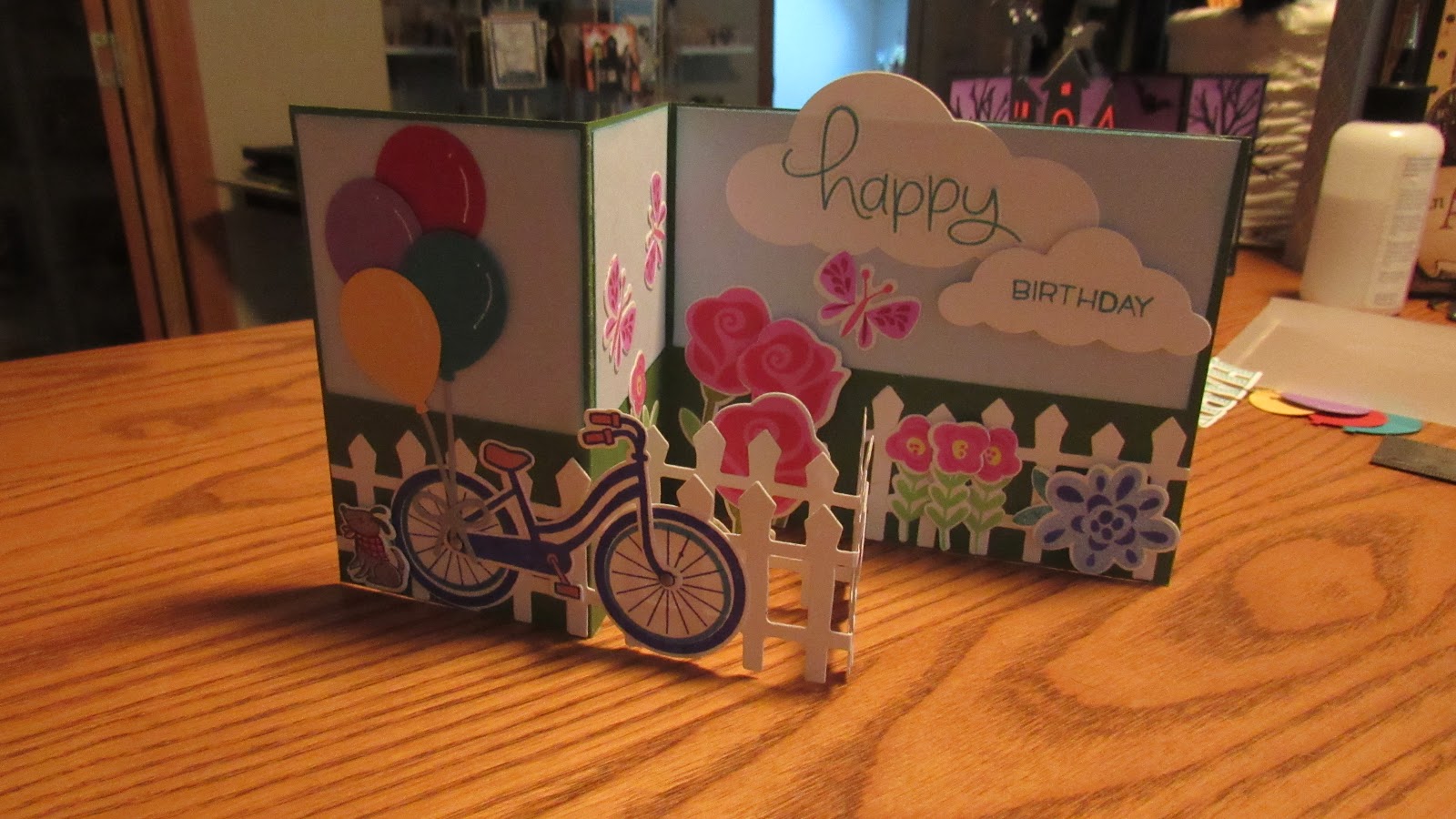 Calla Lily Studio Blog: Z Fold Birthday Card