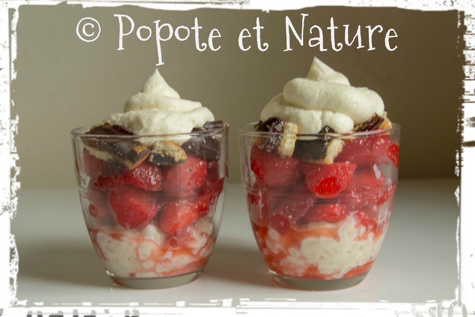 Popote et Nature: Gourmandise à la fraise