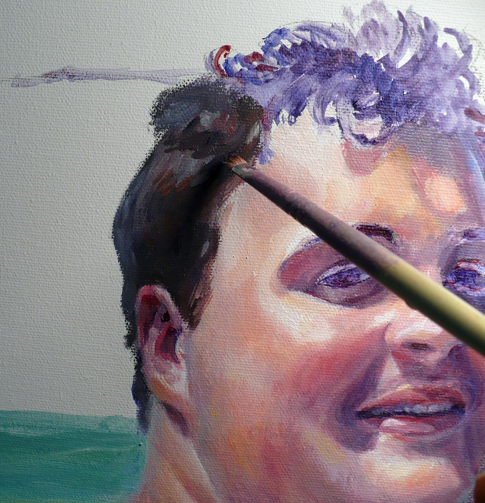 Zeh Original Art Blog Watercolor and Oil Paintings: Forever in Paradise ...