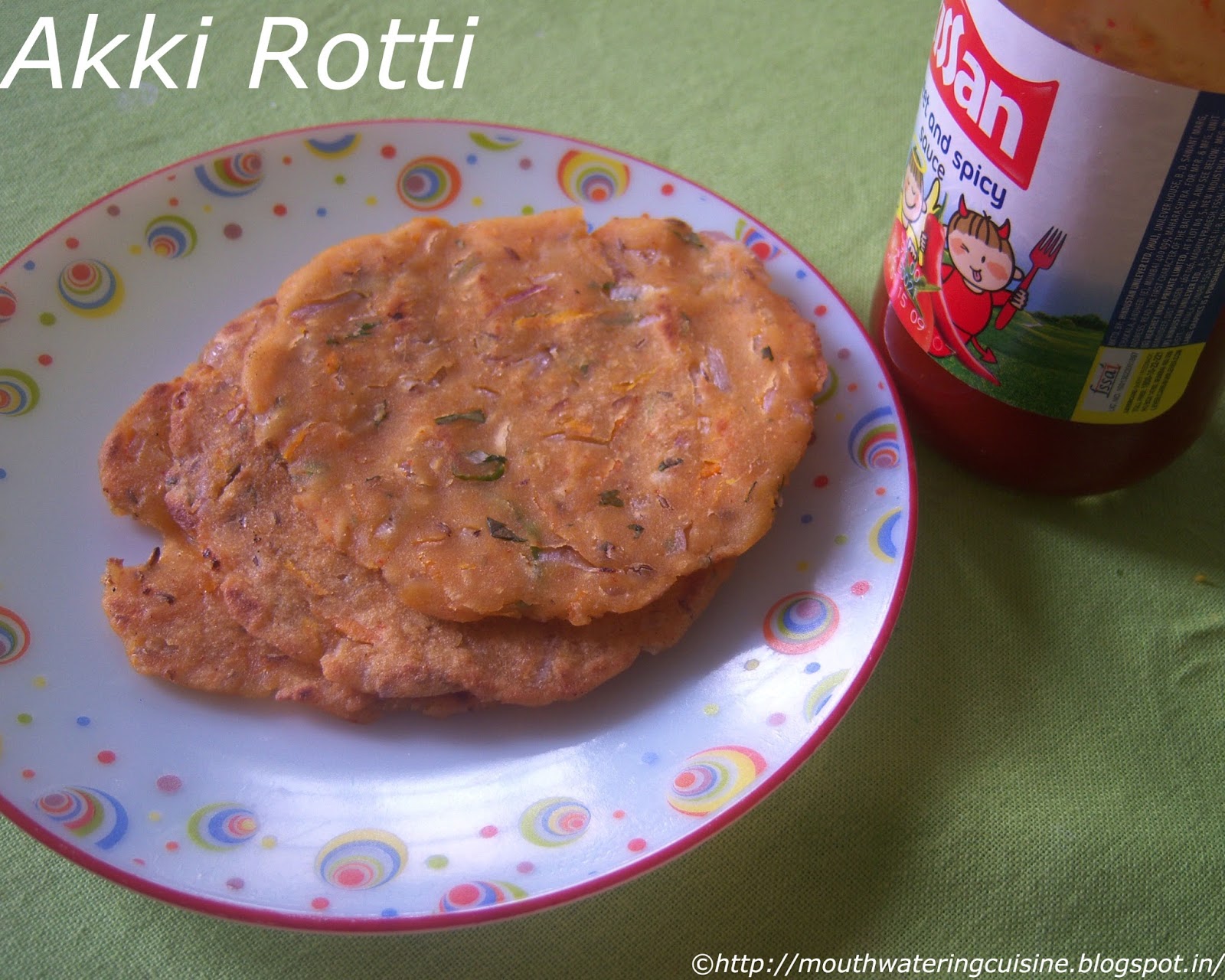 Akki Rotti -- Rice Roti -- How to make Akki Rotti - E.A.T. easyvegrecipes