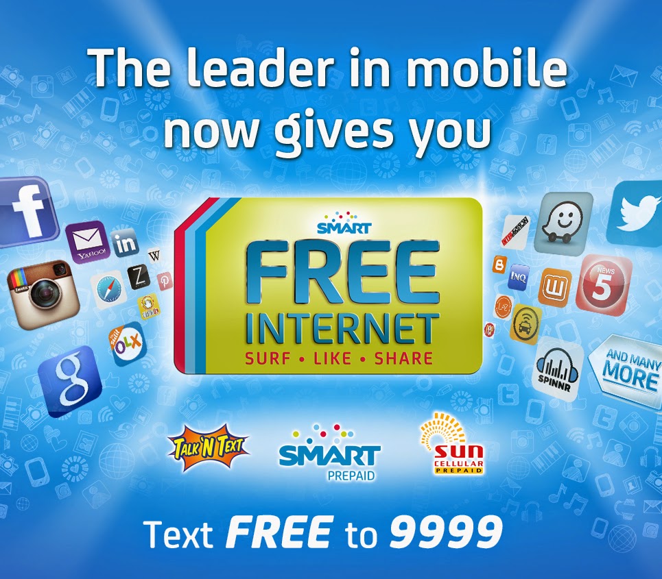FREE internet for ALL Smart, Sun and Talk n Text Prepaid, Postpaid ...
