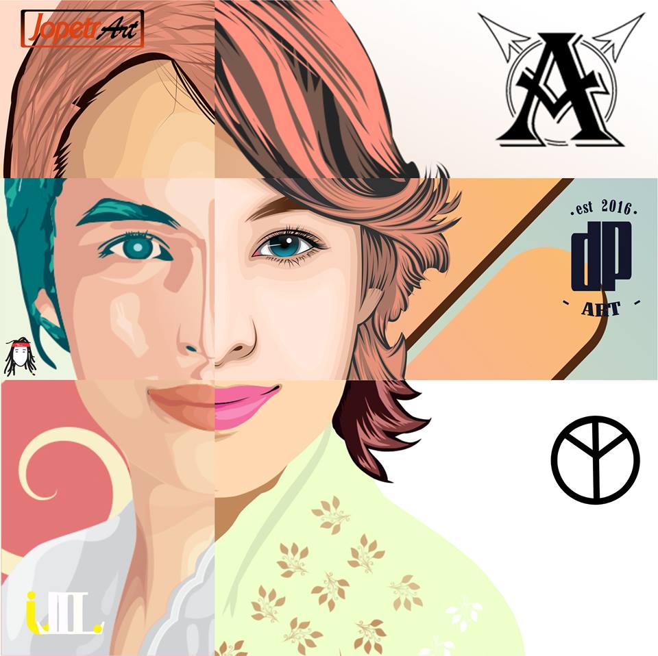 Gambar Vector Wajah Dari CorelDraw yang super keren | Lahiaid | Design ...