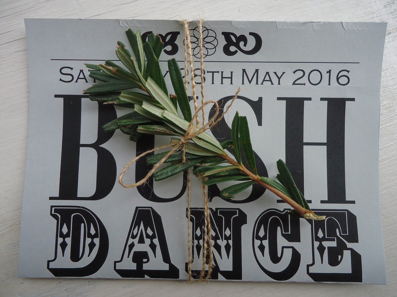 Alarnee Creations by Sharnee Torrents: Bush dance party invitations!