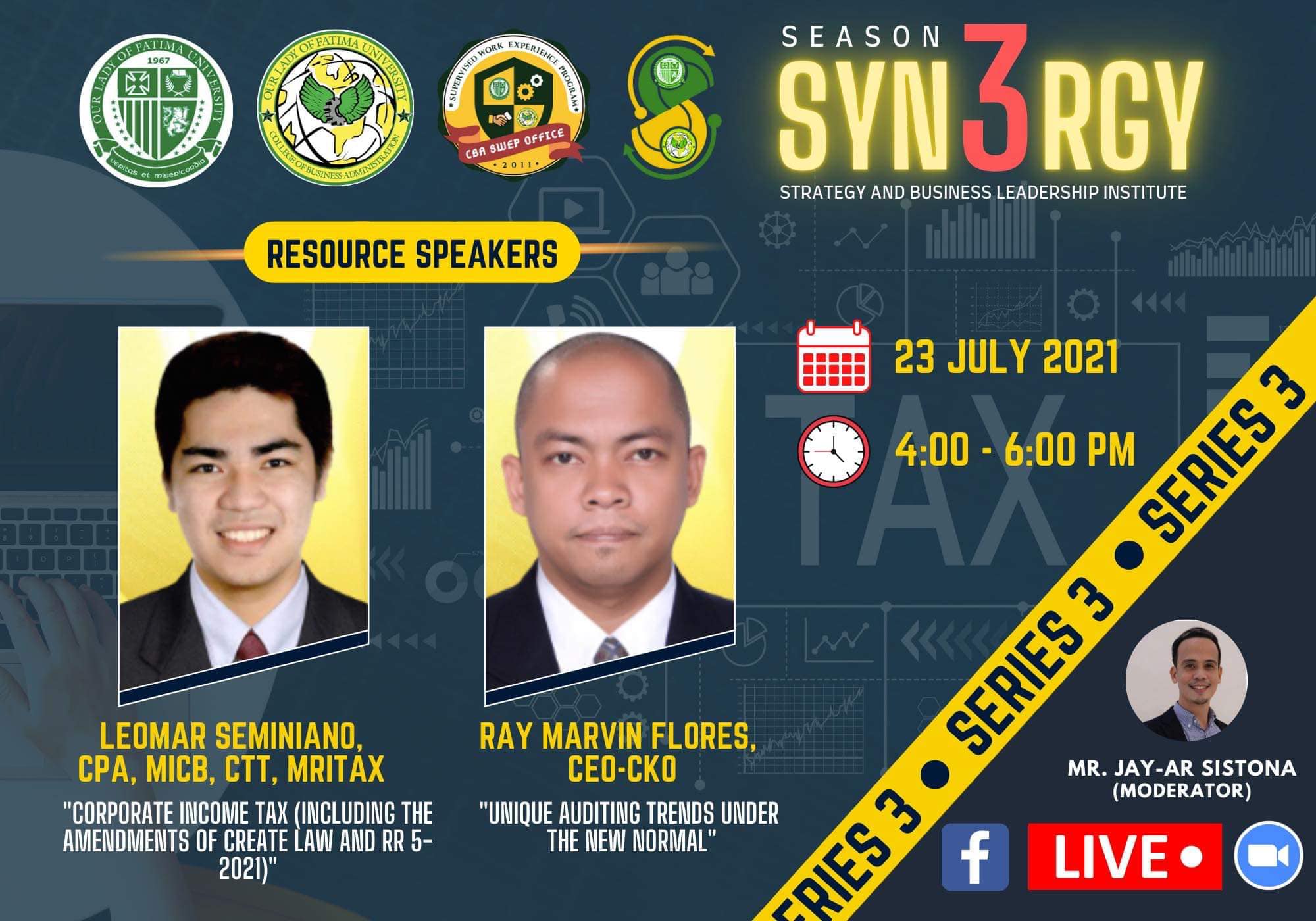 Ralph Joseph S. Pan: Synergy Reflections