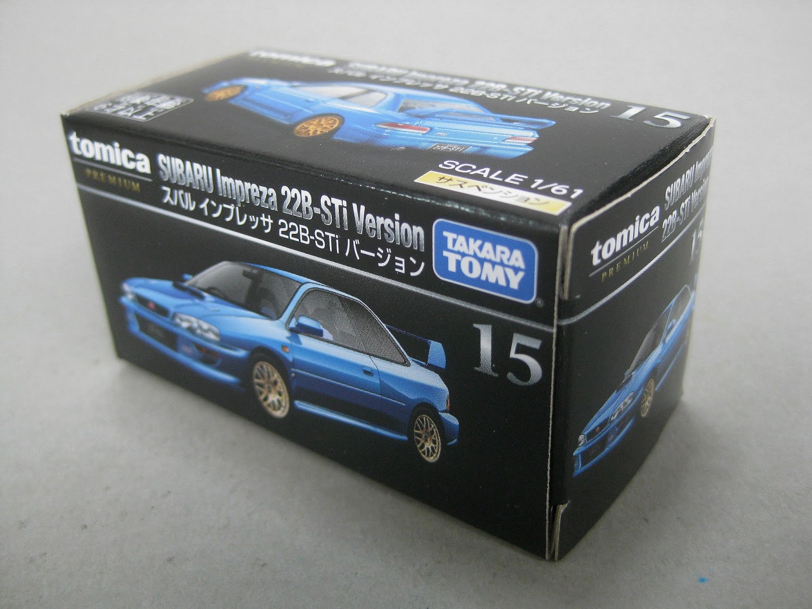 deSMOnd Collection: Tomica "Subaru Impreza 22B-STi Ver." Premium Series