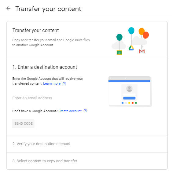 Time to Talk Tech : Need to transfer files from school Google account ...