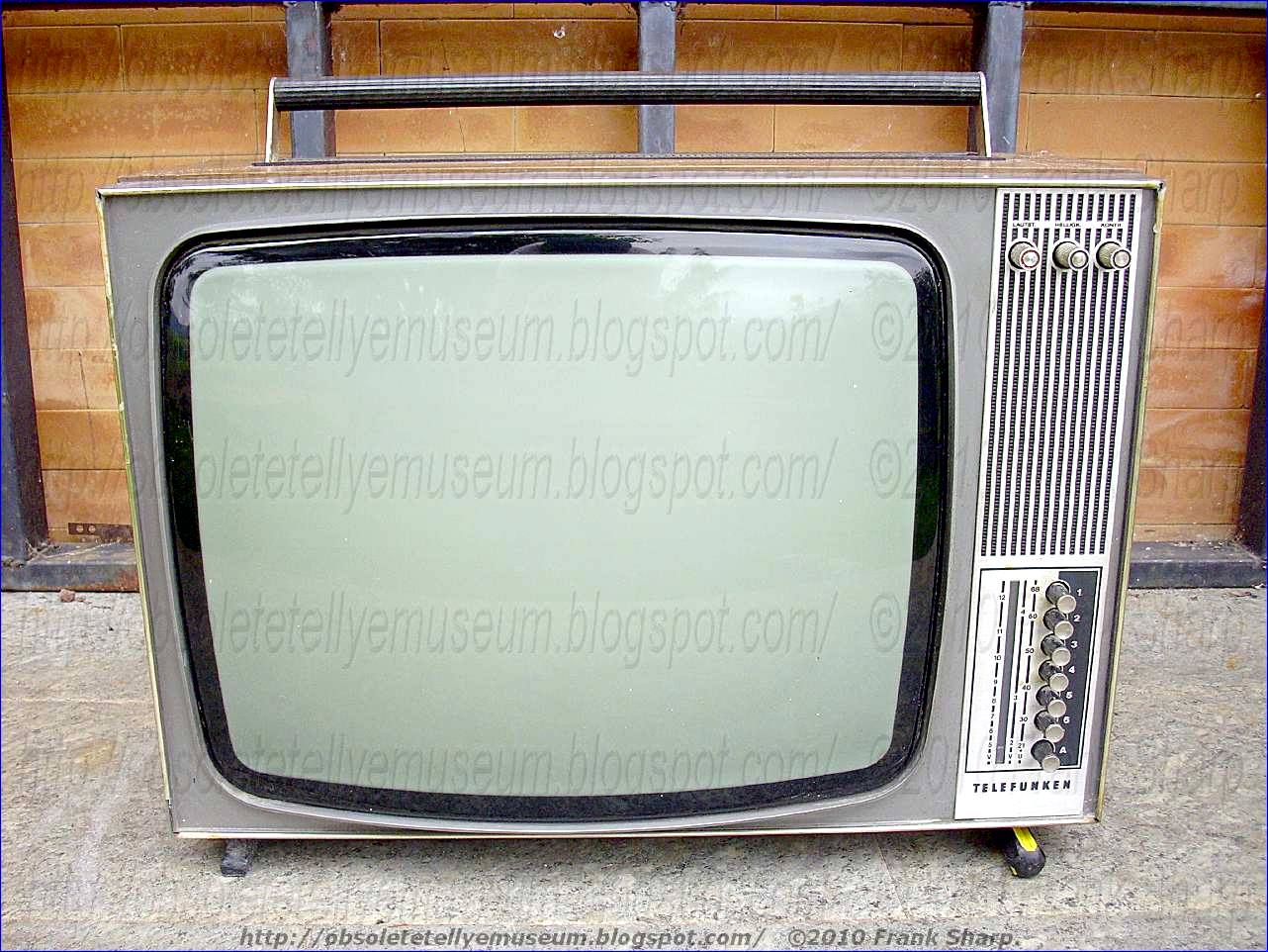 Obsolete Technology Tellye !: TELEFUNKEN FE188P YEAR 1968.