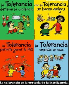 1º ESO EPVA: LÁMINA 18.- DIBUJA UN CÓMIC CON EL TEMA "LA INTOLERANCIA"