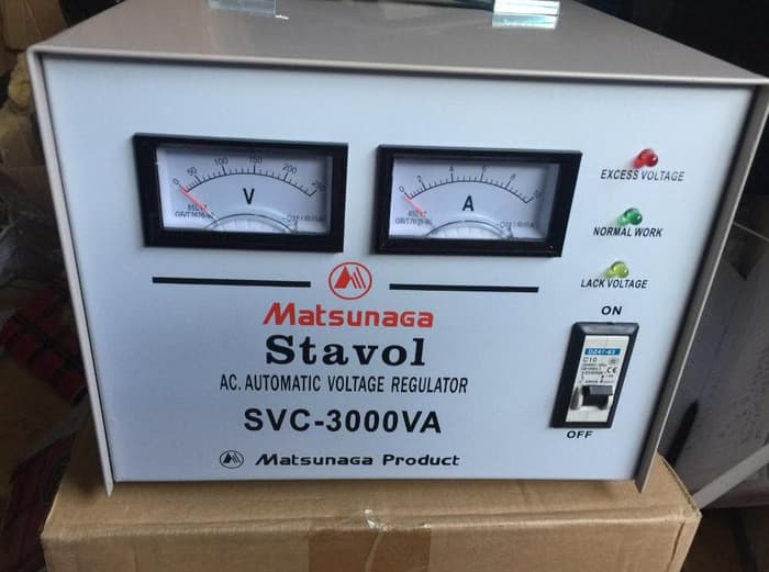 Hanif Jaya Elektrik: Cara Instal Kabel Power Stavol 3000VA Matsunaga