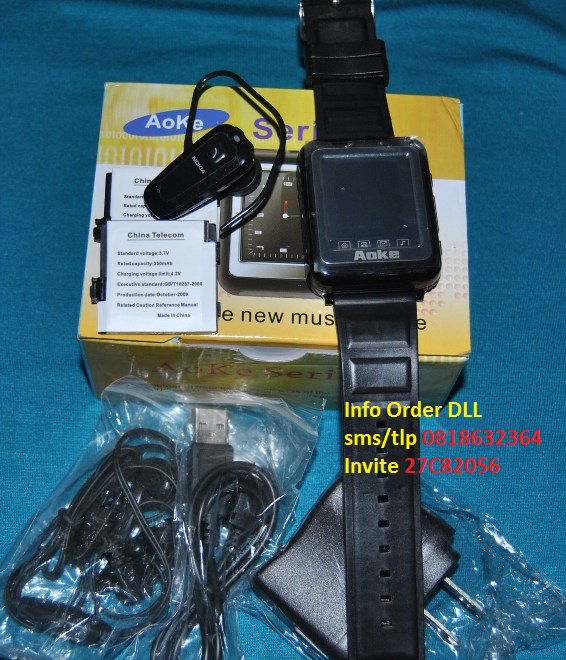 (JUAL) JAM TANGAN HANDphone Camera, Touch Screen, MP3,Radio, bluetooth ...
