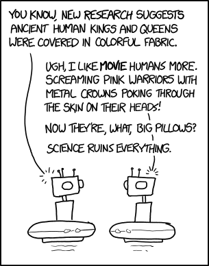 XKCD Isn't Funny: XKCD Isn't Funny - #1527 - Humans