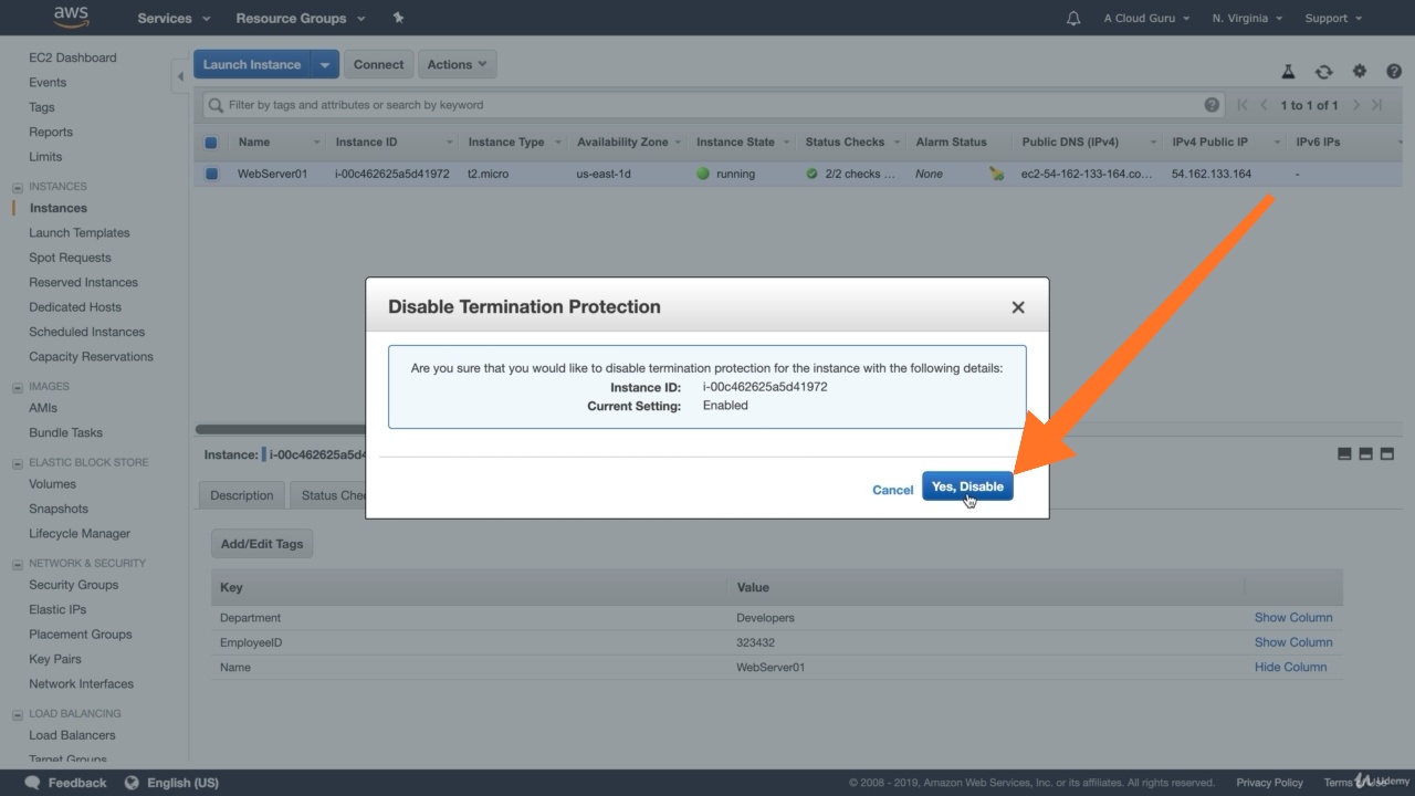 Sap Basis Made Easy How To Terminate Ec2 Instance In Aws