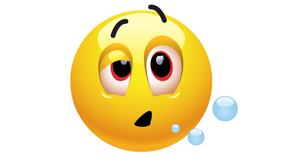 Groggy Emoticon | Symbols & Emoticons