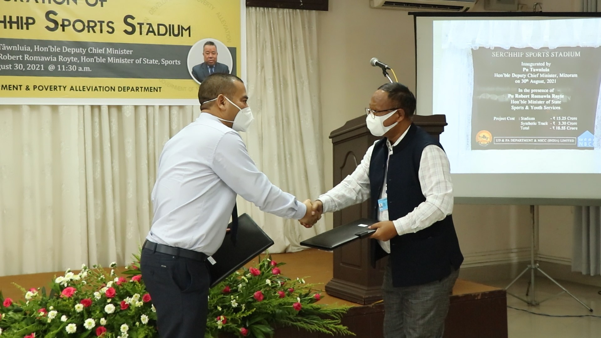 Serchhip Sports Stadium hawn a ni ta!