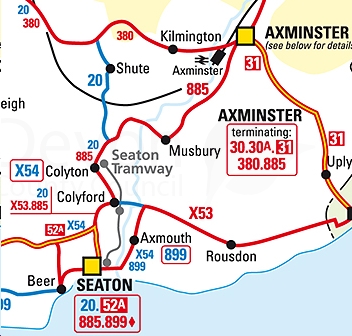 Public Transport Experience: Axe Valley to Axminster