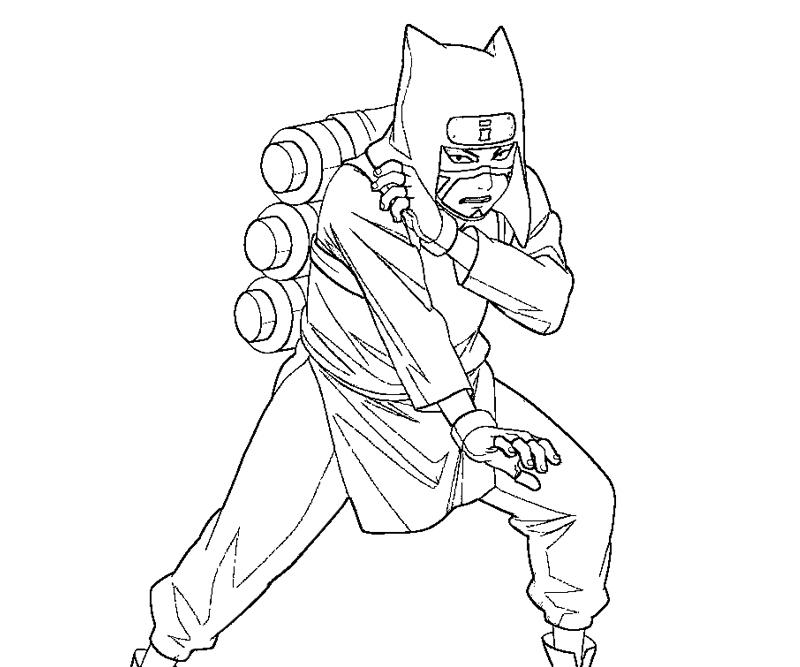 Kankuro 3 Coloring | Crafty Teenager