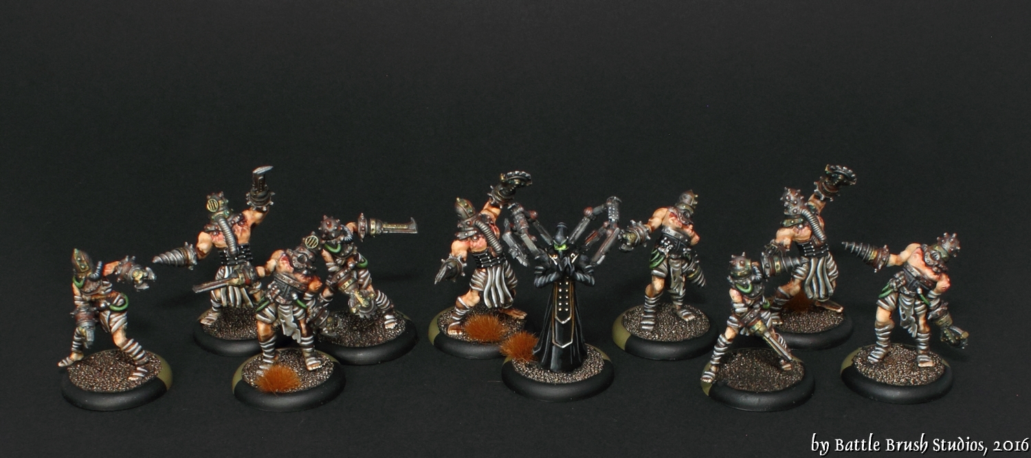 Battle Brush Studios: Showcase: Warmachine Cephalyx Army