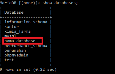 Cara Membuat Primary Key Di Mysql XAMPP CMD - Belajar Mudah