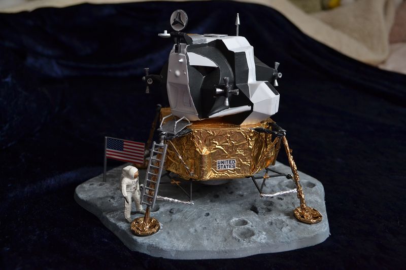 Happyscale-Modellbau: Mondlandefähre Eagle - Revell 1/48 (Bianca Krop ...