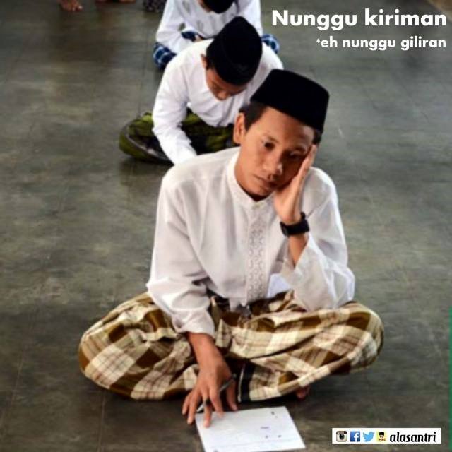 65 Meme Lucu Ala Santri di Pondok | Sanindo