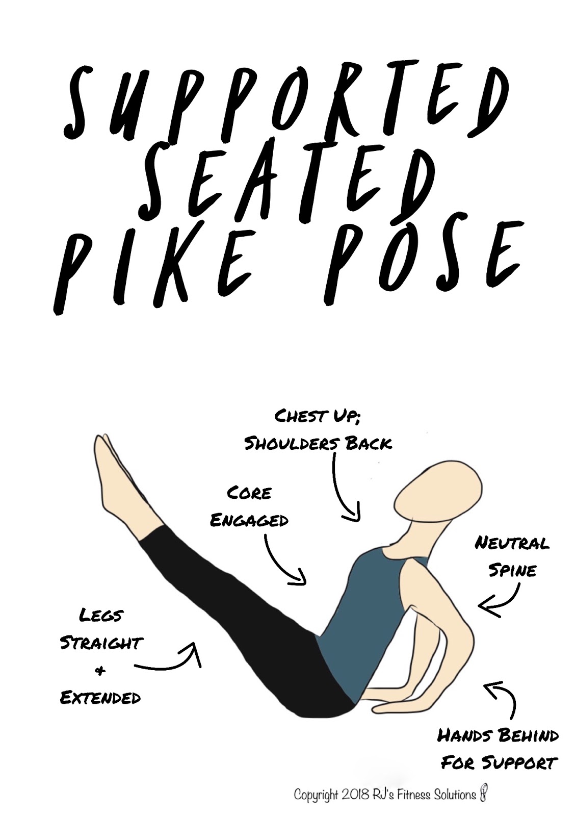 Sole Shaping: Supported Seated Pike Pose Cues