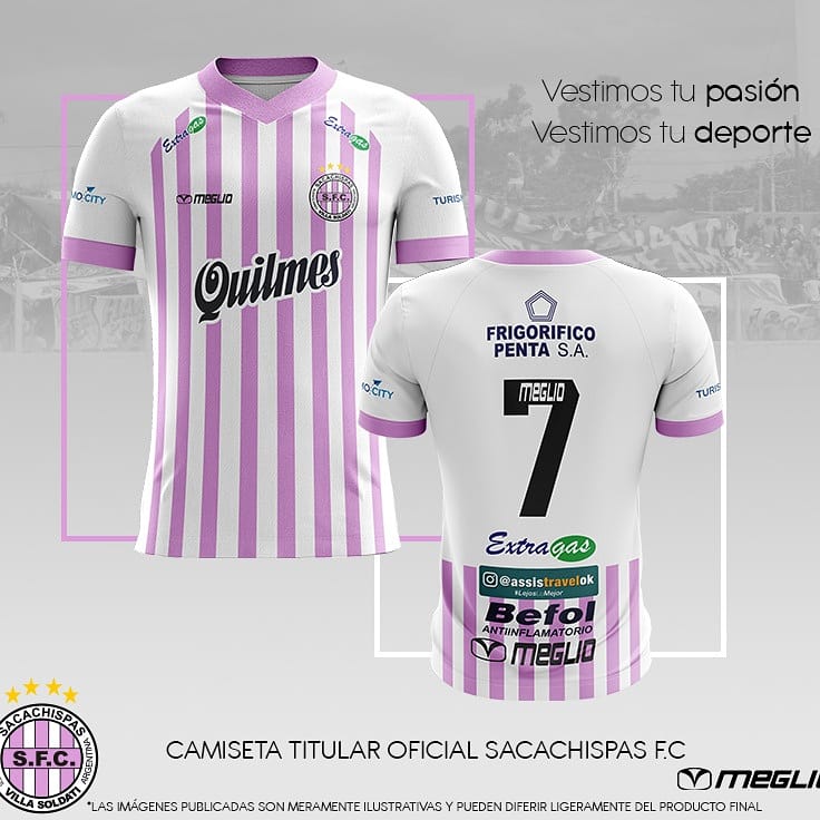 Meglio Sport divulga as novas camisas do Sacachispas - Show de Camisas