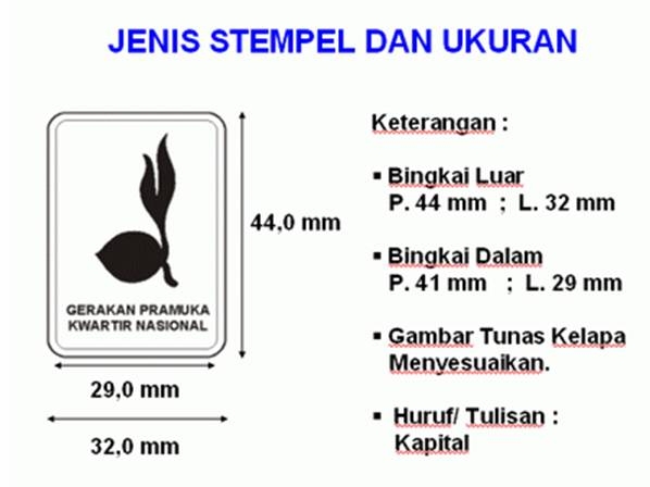 GUDEP NAKHODA: KOP SURAT DAN STEMPEL PRAMUKA