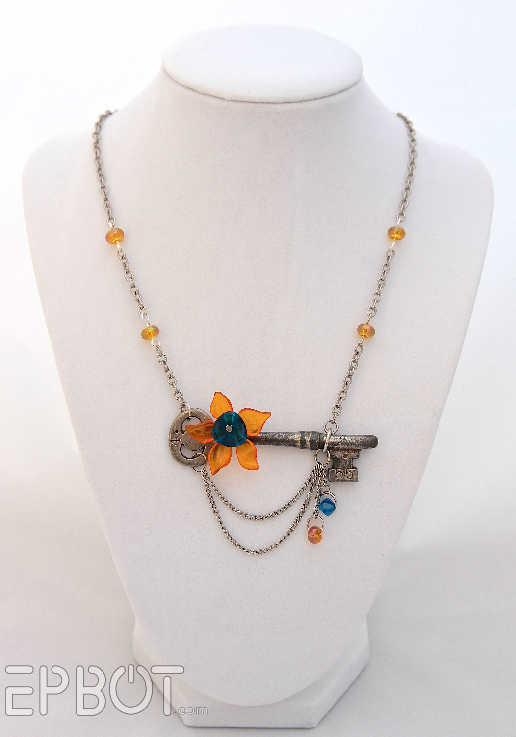 EPBOT: My DIY Vintage Skeleton Key Necklaces
