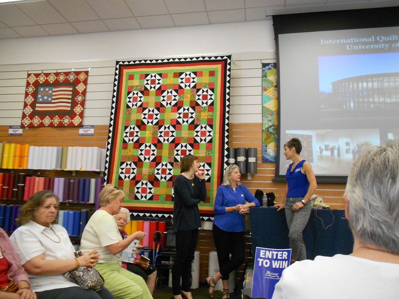 Beehive Quilts: Marianne and Mary Fons presentation at Meissner's in ...