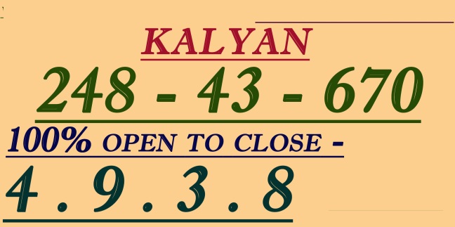 Kalyan Matka Tips Today From Satta Matka Experts