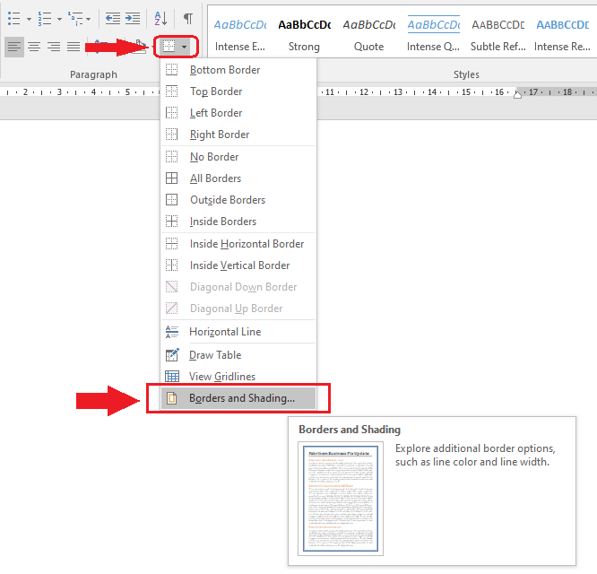 Cara Membuat Macam - Macam Garis di Word - Tutorial Microsoft Office