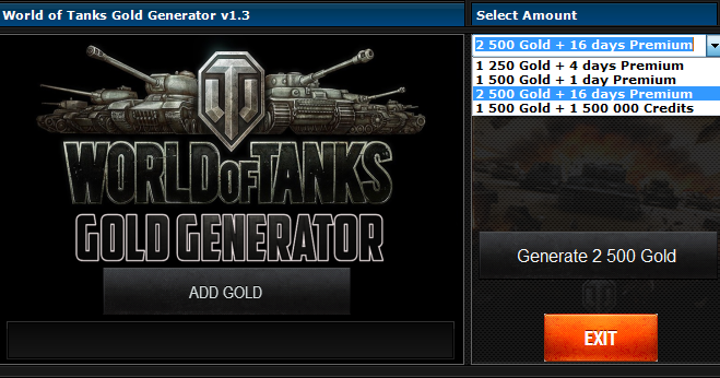 World of Tanks Game Tips and Guides: World Of Tanks Hack Gold for Free ...