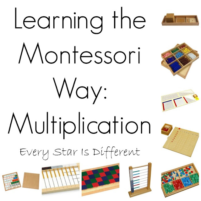 Learning the Montessori Way: Multiplication - Every Star Is Different