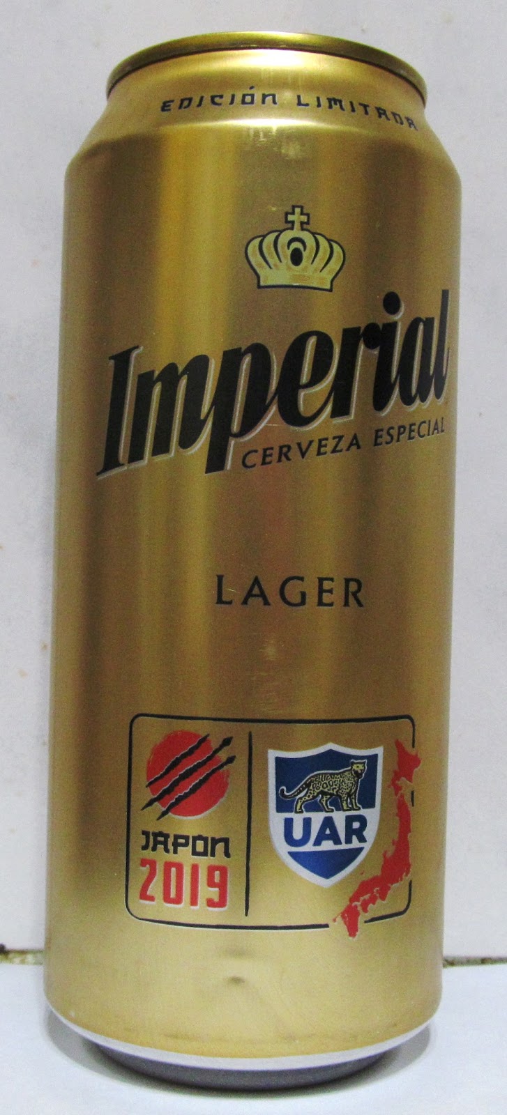 LATAS Y BOTELLAS COLECCIÓN: LATA IMPERIAL LAGER EDICION LIMITADA JAPON ...