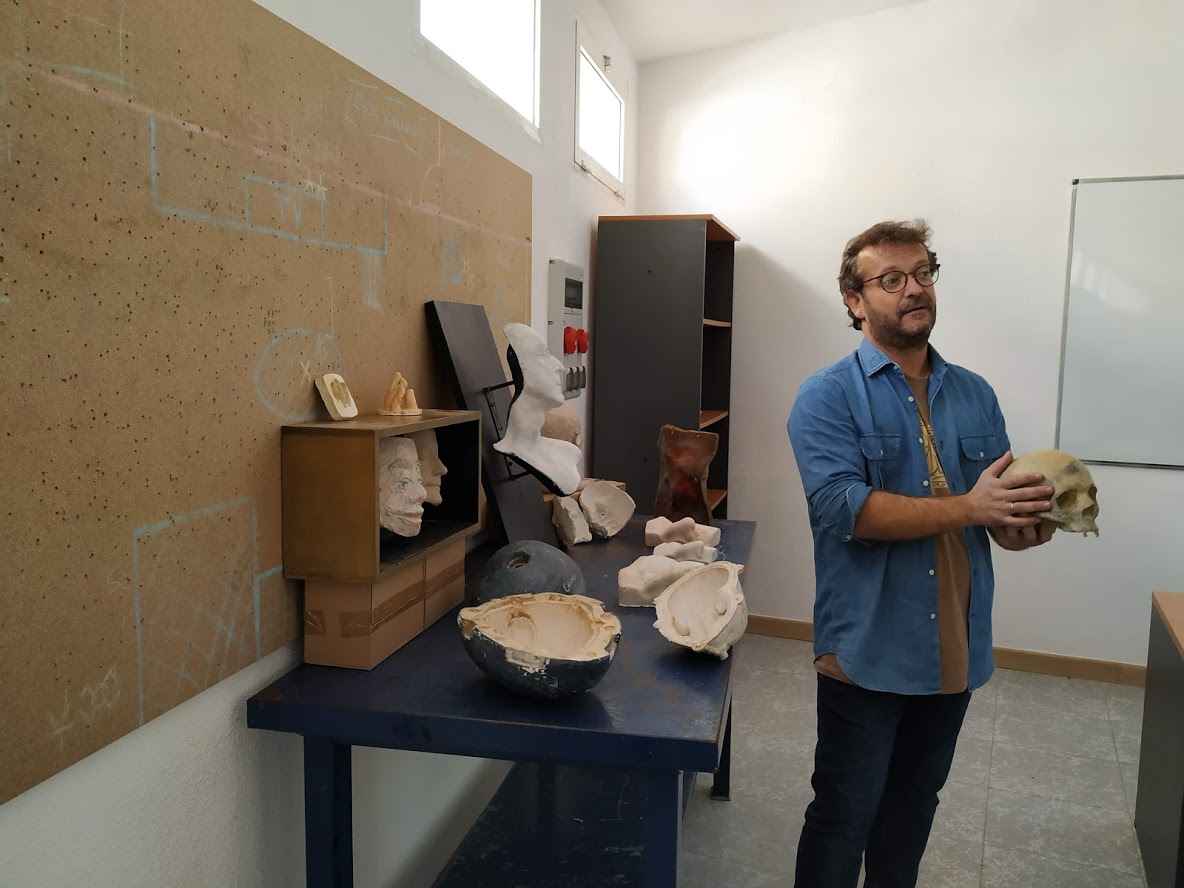 Educacre@rte/ Educacrearte: Charla taller de escultura Raúl Lledó