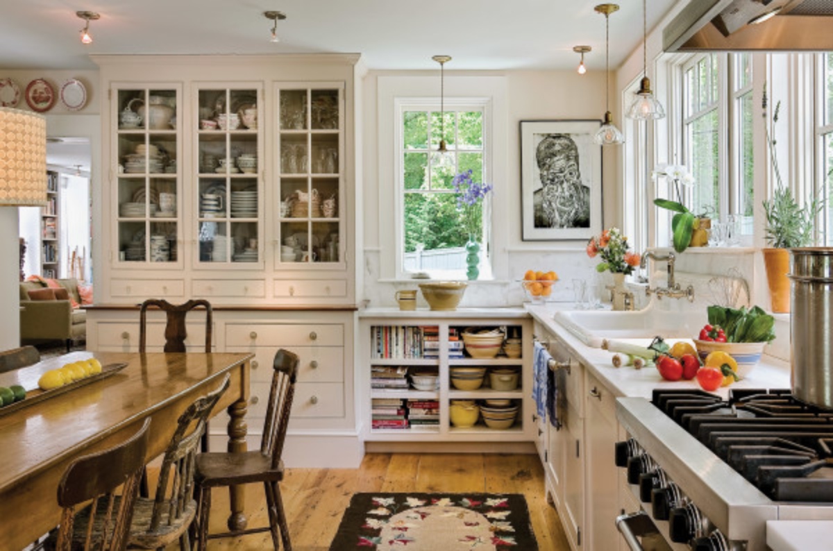 vermont farmhouse kitchen