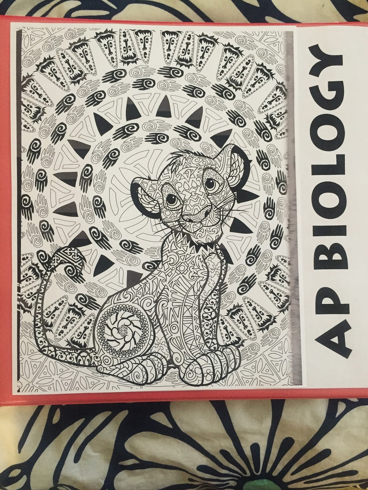 Wicked Smaat: DIY Coloring Page Binder Covers