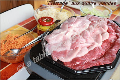 LA TABLE LORRAINE D'AMELIE: "Pierrade" pour un samedi soir sous la ...