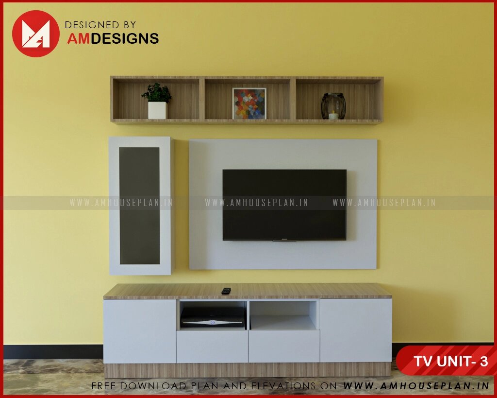 5 Simple minimalist tv unit designs ideas