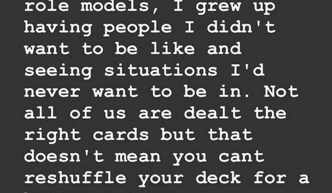 Unseen influences in our lives: Some thoughts about good and bad role ...