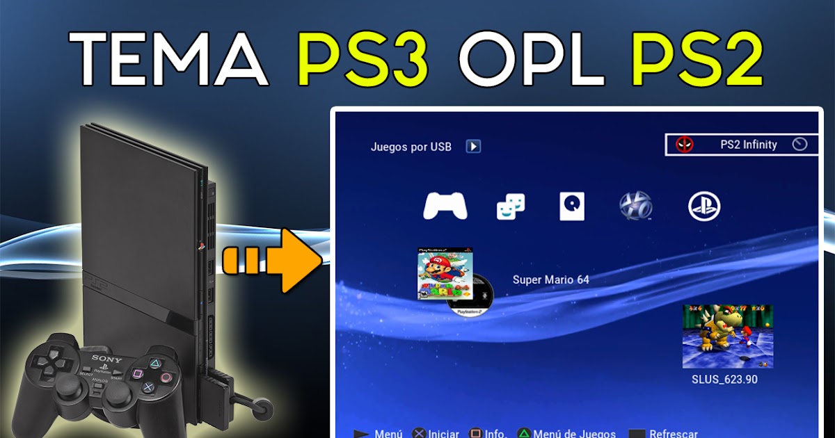 Descargar Tema PS3 para OPL PS2 - PS2 Infinity