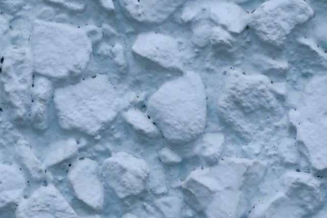 HIGH RESOLUTION TEXTURES: Smooth blue painted stone stucco wall texture